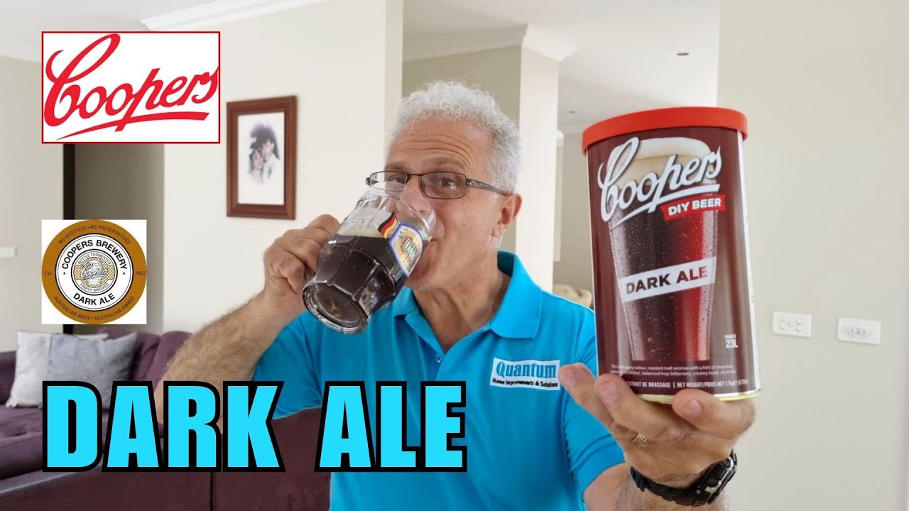 How to Brew Coopers Dark Ale with Easy Step by Step Instructions! - YouTube
