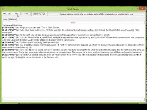 Shell Server Tutorial BYOND - YouTube
