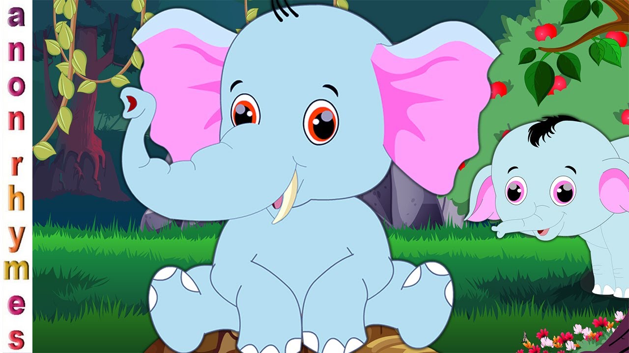 Animation English Nursery Rhymes & Songs For Children | Elephant Finger ...