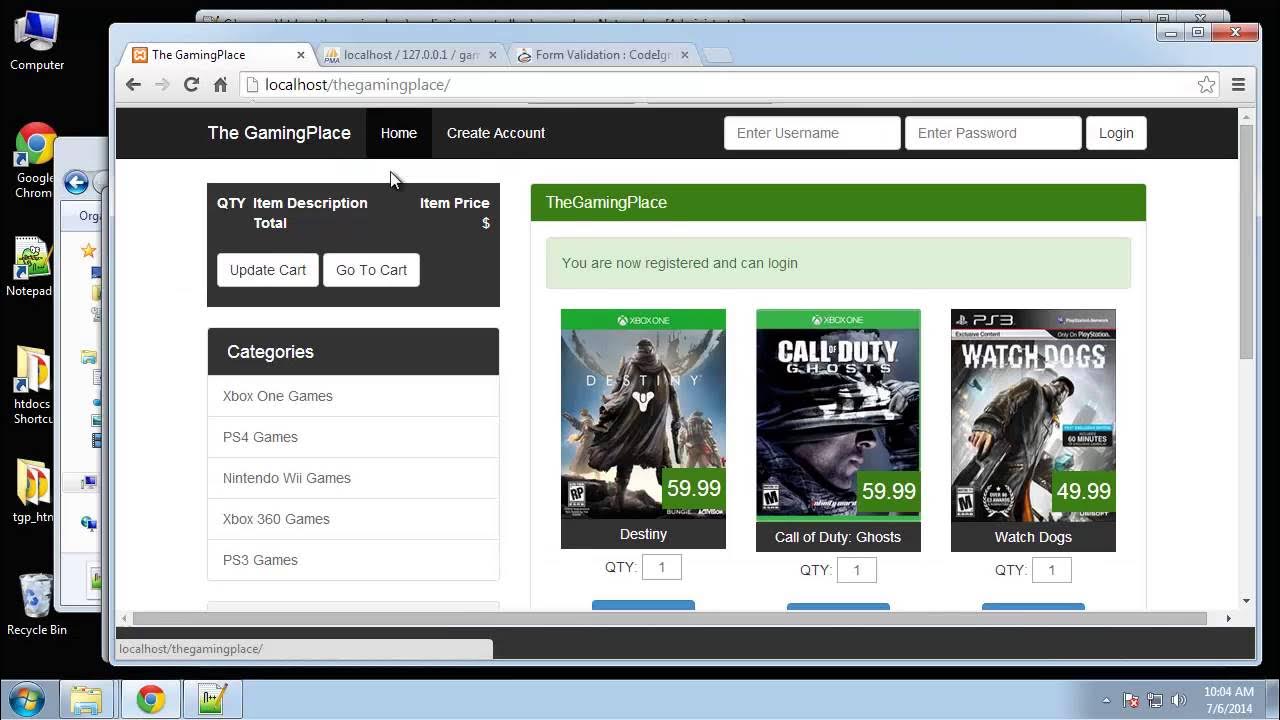 Learn How to Create a Shopping Cart using PHP and MySQL - Part 10 - YouTube