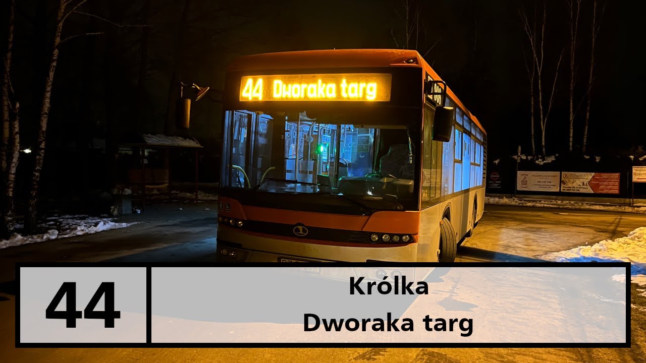 MPK Rzeszów linia 44 Królka - Dworaka Targ - YouTube