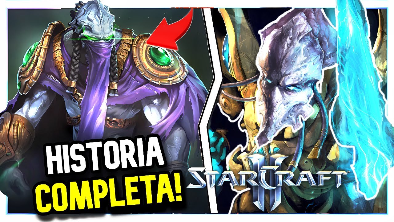 Starcraft 2 : La Historia Completa de Zeratul (Protoss LORE) - YouTube