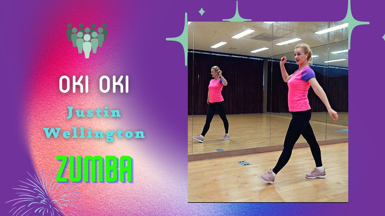 OKI OKI - Justin Wellington/ Line Dance/ Zumba With Yulia - YouTube