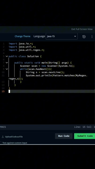 Regex Validate Ip Day 2030 Q20 Hackerrank Java Javaprogramming Coding Youtube 4016