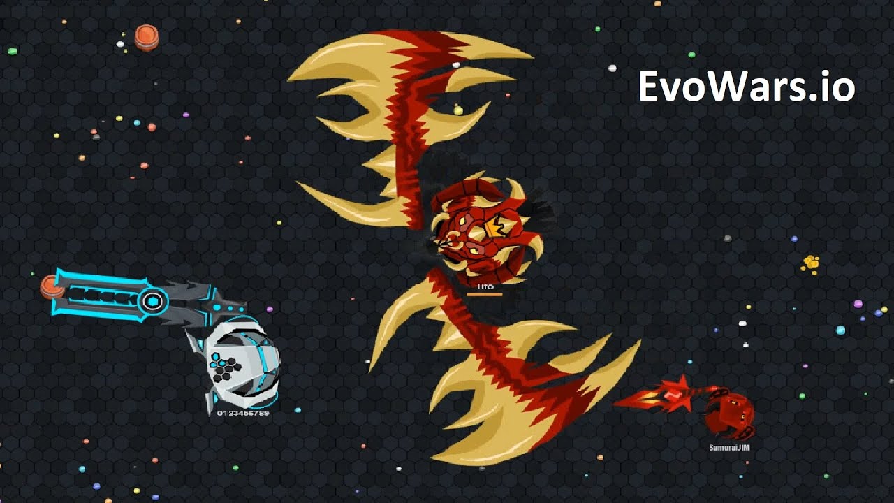 EvoWars.io Evolutions Unlocked 37/37 - YouTube