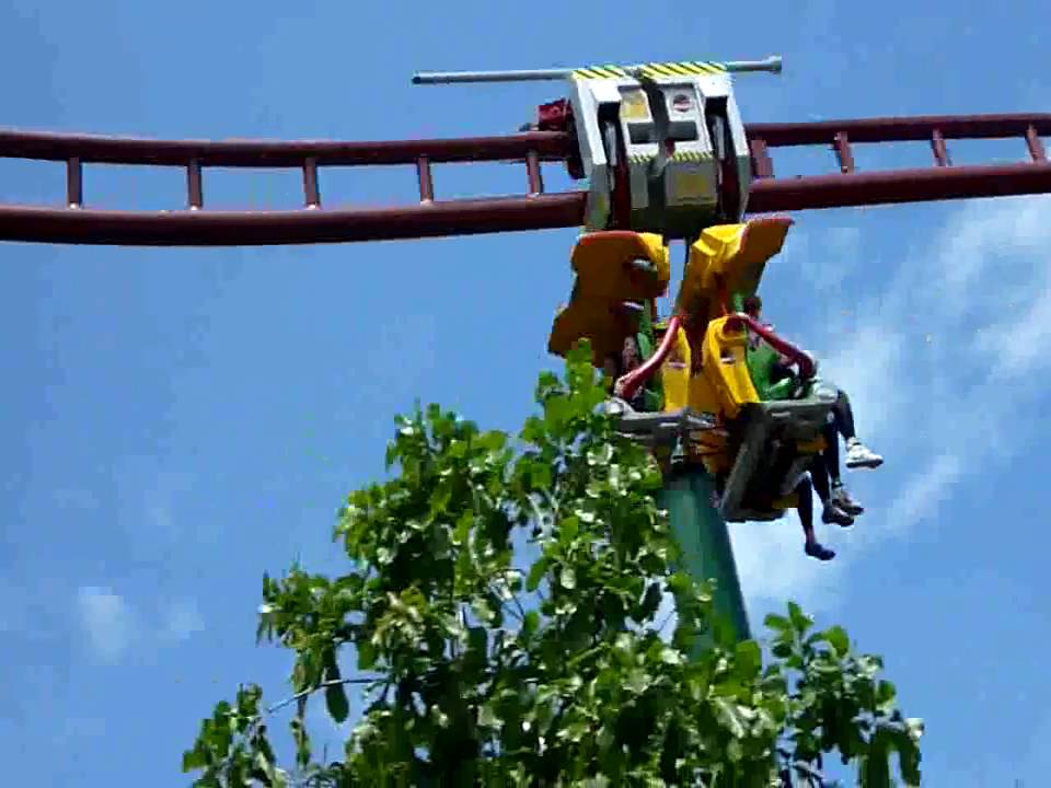 Canopy Flyer from below, Universal Studios Singapore - YouTube
