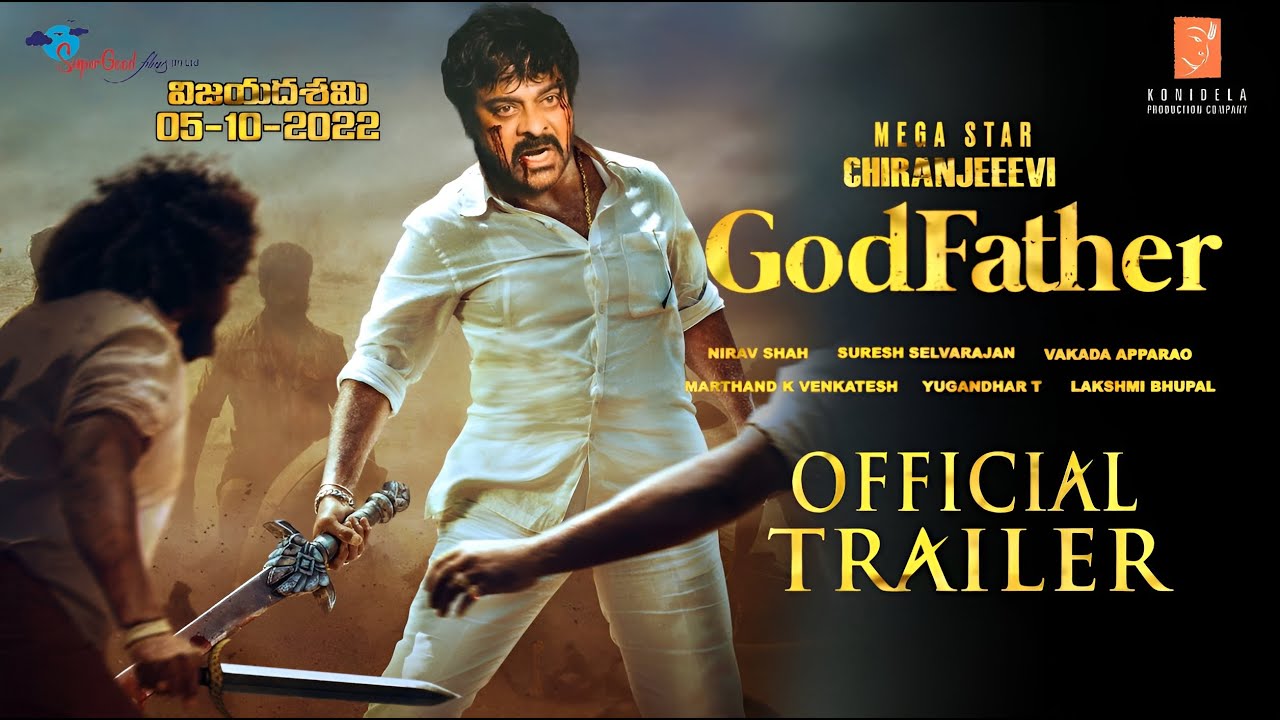 God Father Official Trailer|God Father Theatrical Trailer|Chiranjeevi ...