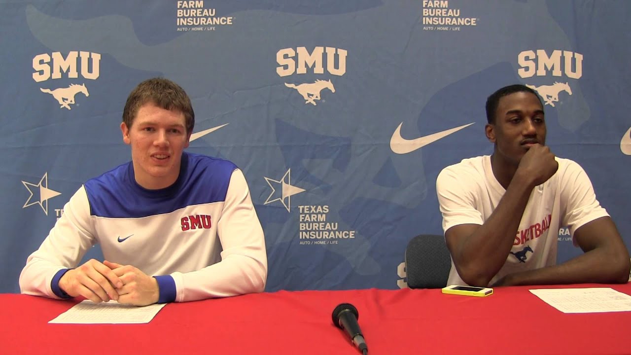 Ryan Manuel & Brian Bernardi postgame - SMU wins 72-53 vs. Furman # ...
