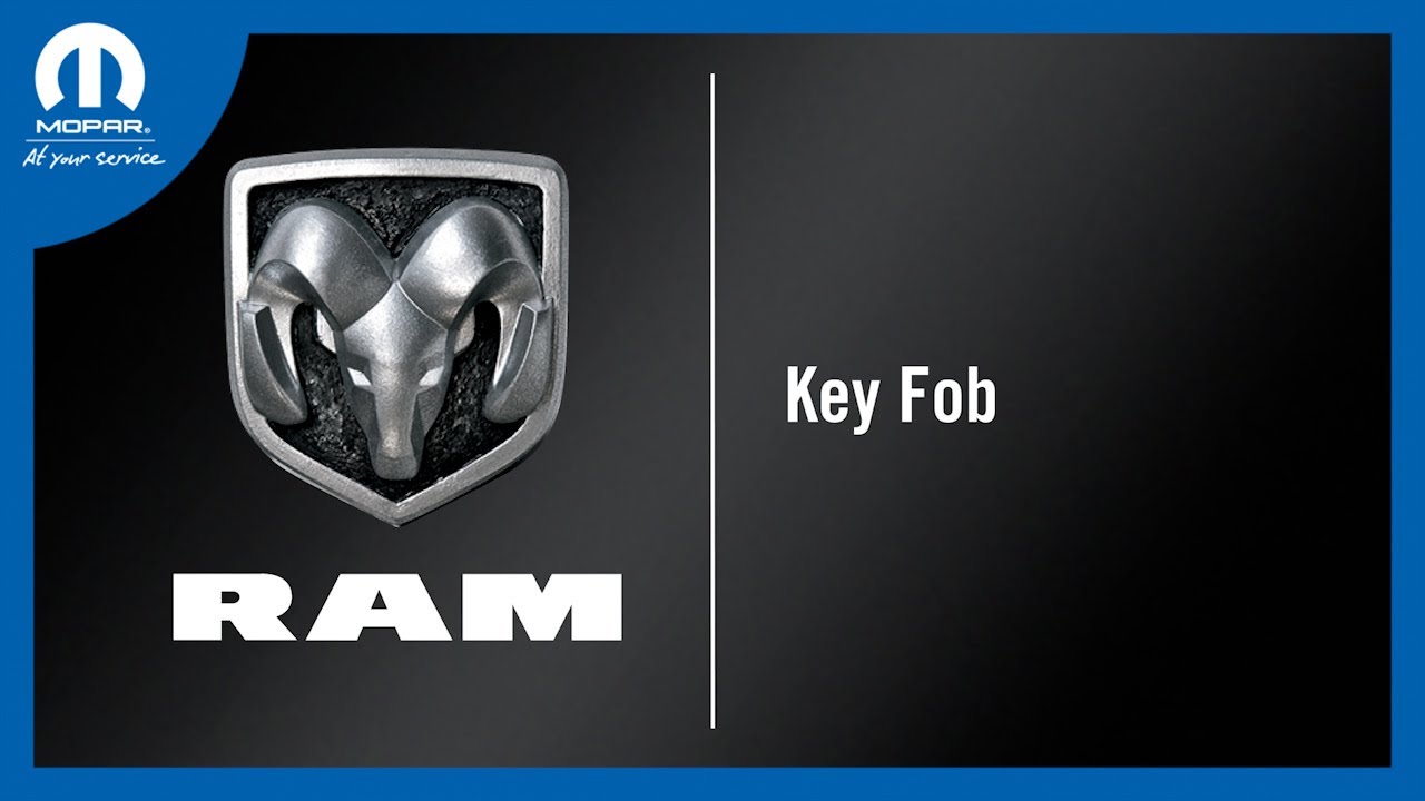 Key Fob | How To | 2023 Ram ProMaster - YouTube
