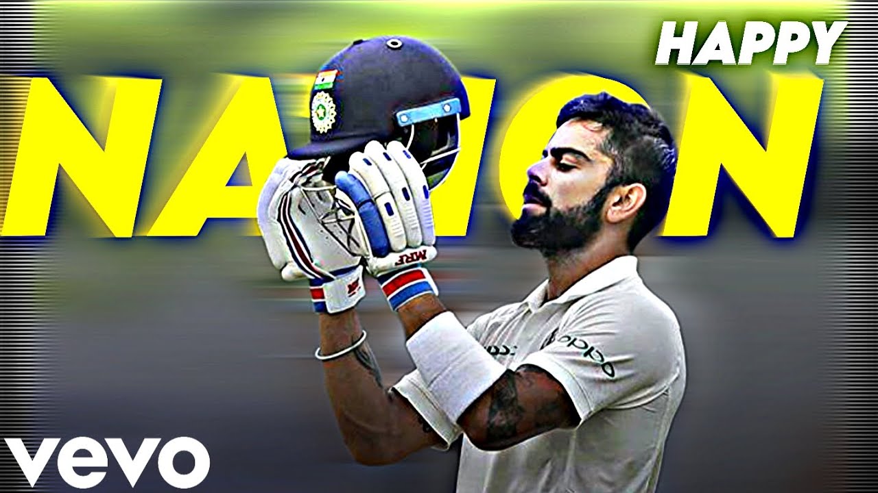 HAPPY NATION FT - VIRAT KOHLI 4K QUALITY 60 FPS || VIRAT KOHLI STATUS ...