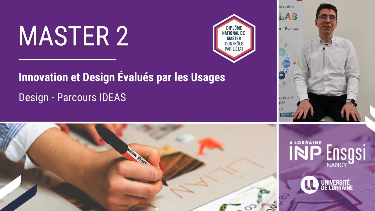 Master 2 IDEAS - Design - YouTube