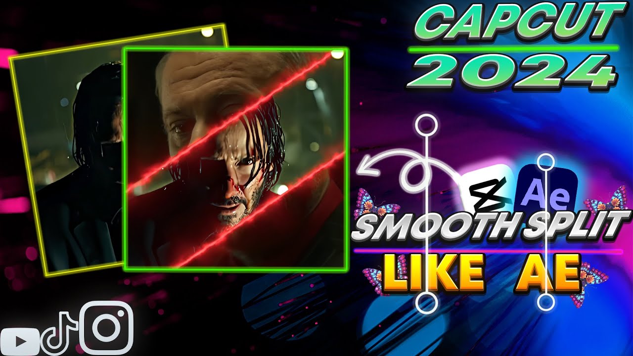 How To Make Smooth Ae Like Line Split On Capcut | Easy Way - YouTube