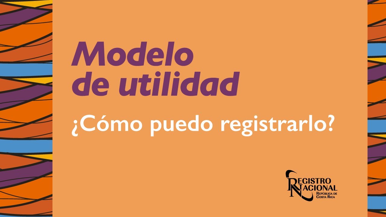 Modelo de utilidad, ¿Cómo puedo registrarlo? - YouTube