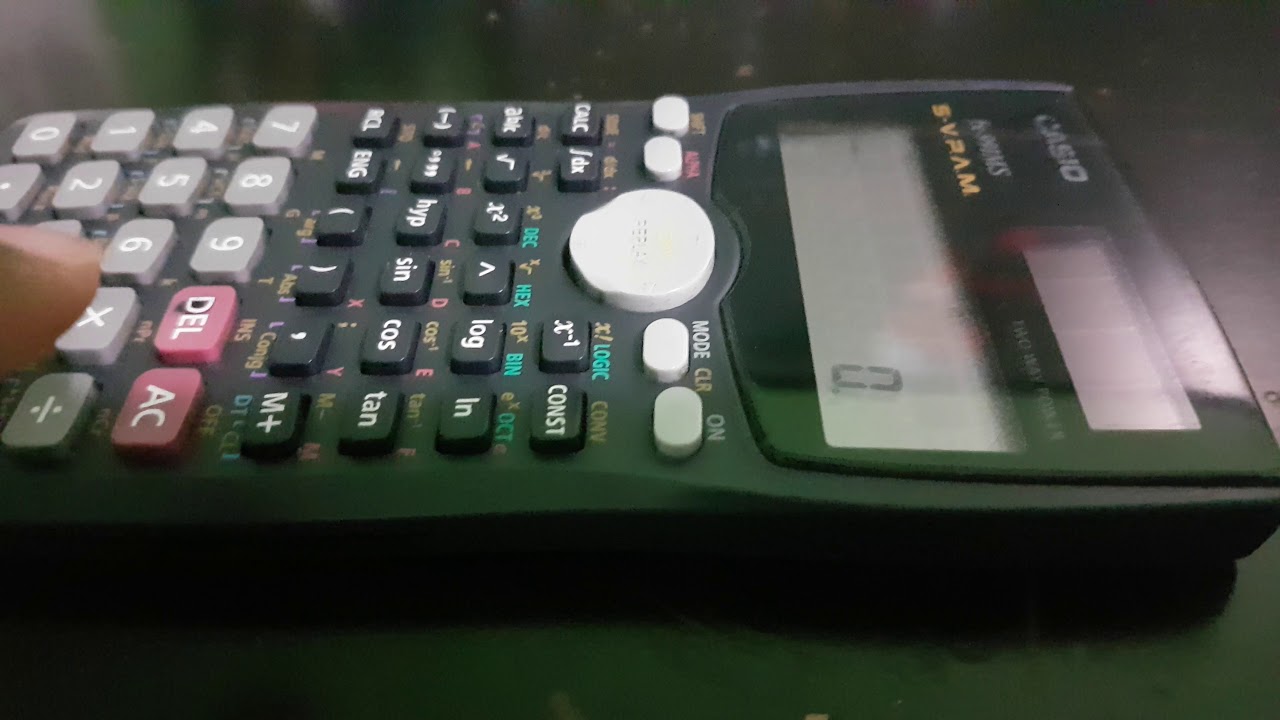 A Calculator That Won t Turn On The AC YouTube