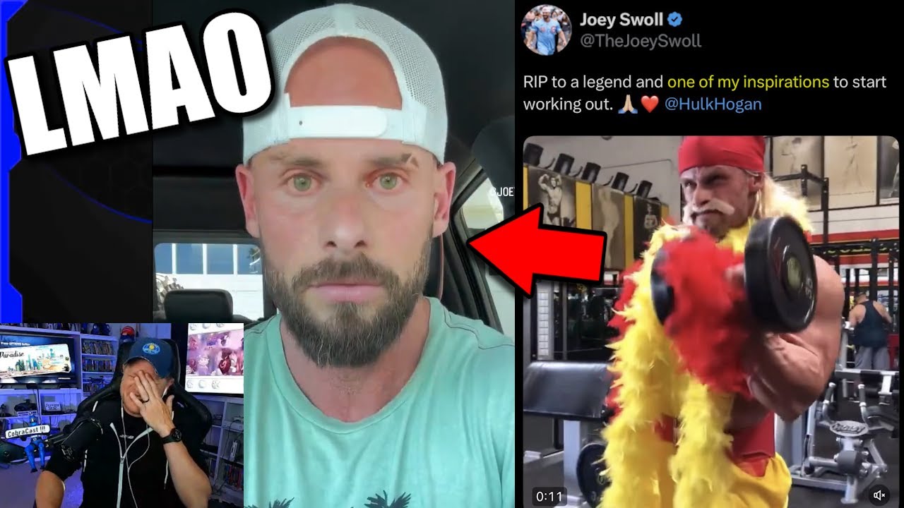Joey Swoll BENDS THE KNEE to Woke Mob after Hulk Hogan Costume "Outrage ...