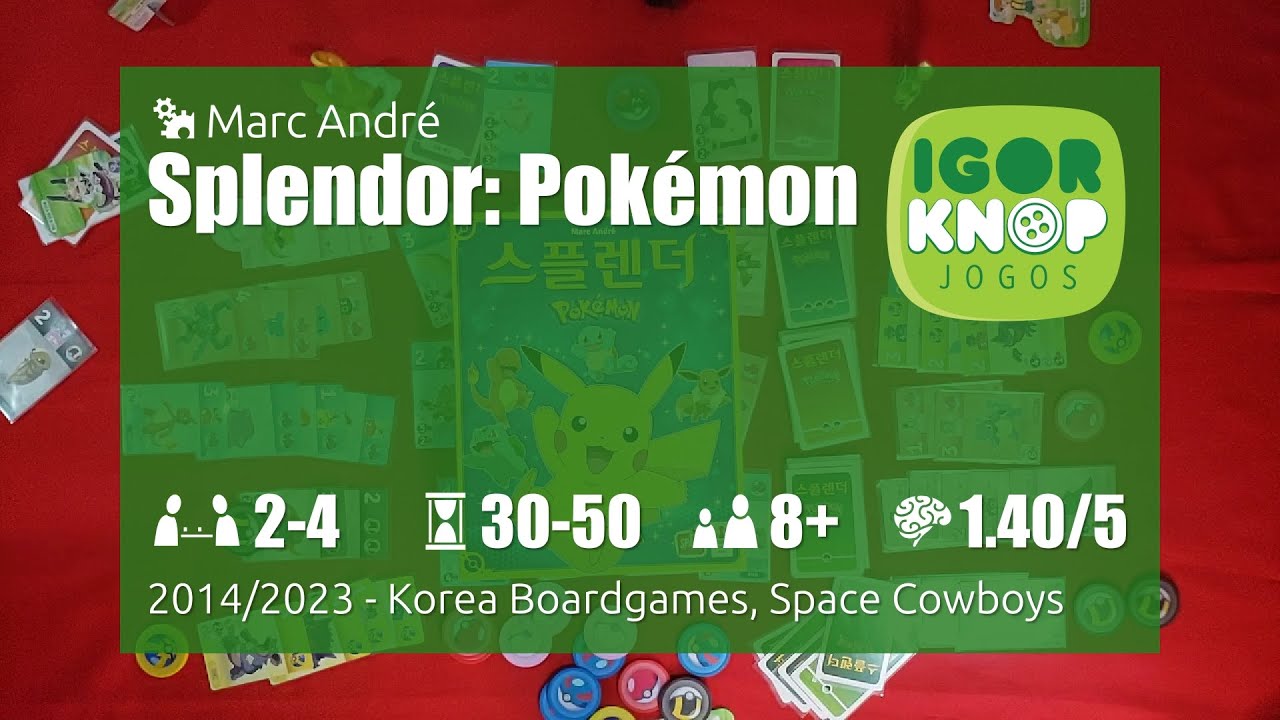 Splendor: Pokémon - Regras e Partida Completa - YouTube