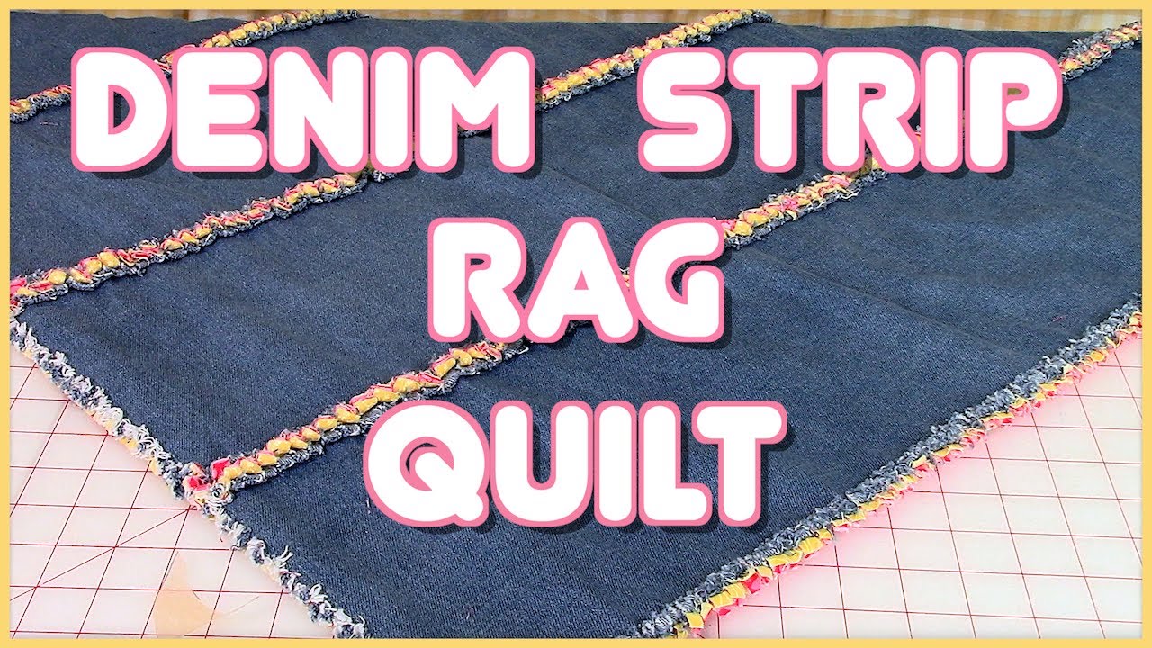 Denim Quilt Tutorial | The Sewing Room Channel - YouTube