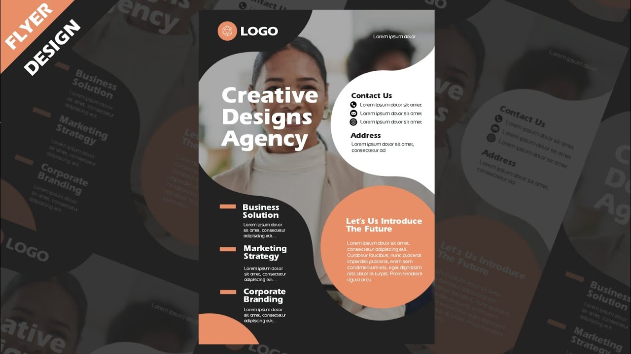 Professional Flyer Design in Pixellab | Pixellab Tutorial - YouTube