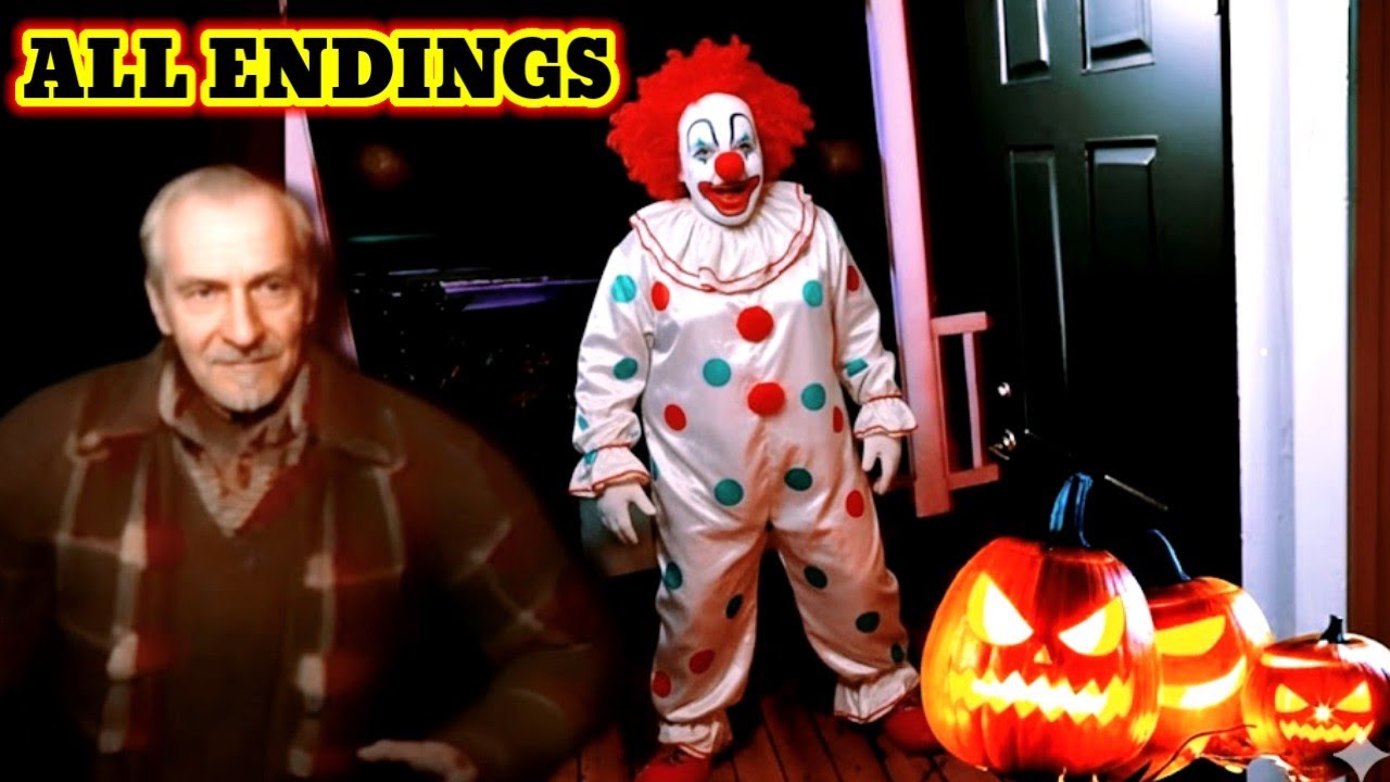 One Halloween Night 👻 Full Gameplay (All Endings) | Scary Horror Game ...