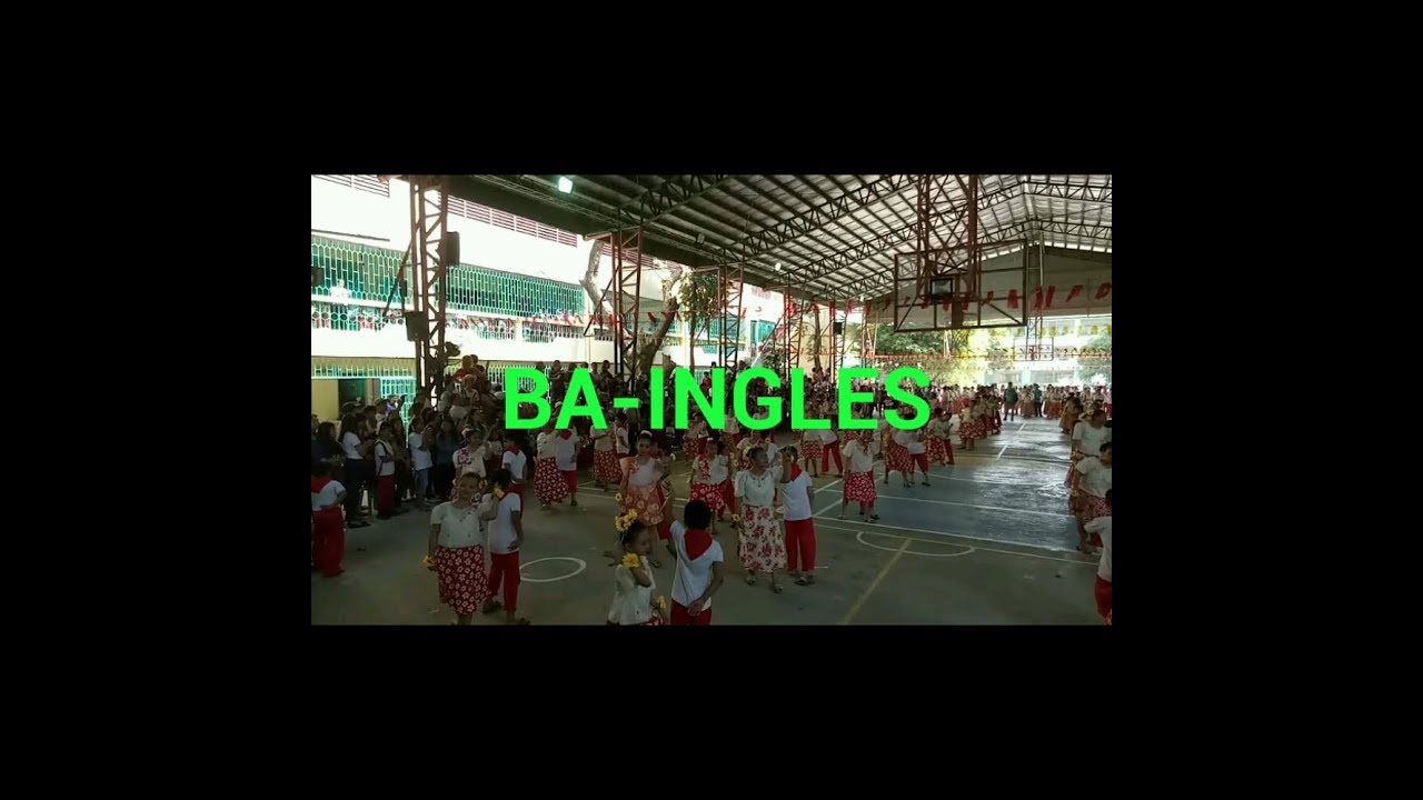 Ba-Ingles Folk Dance - Field Demonstration (Grade 4) - YouTube