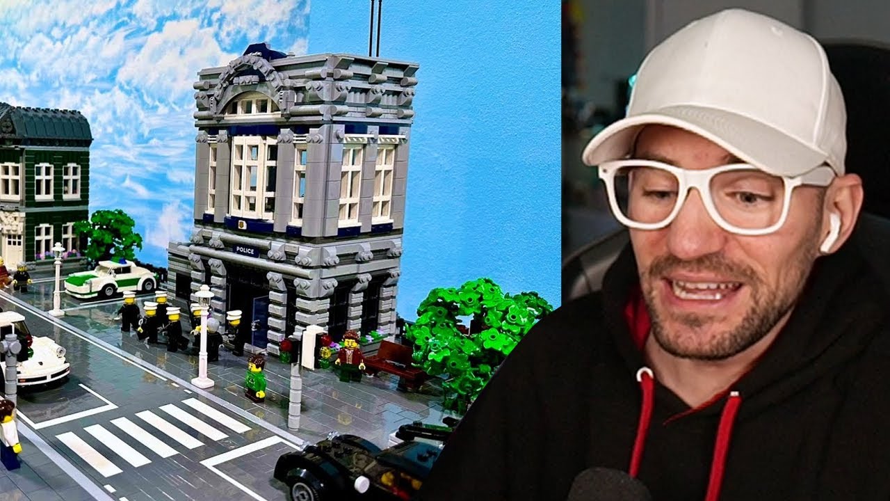 Bob Brickman baut die LEGO Stadt weiter! (Polizeiwache) - YouTube