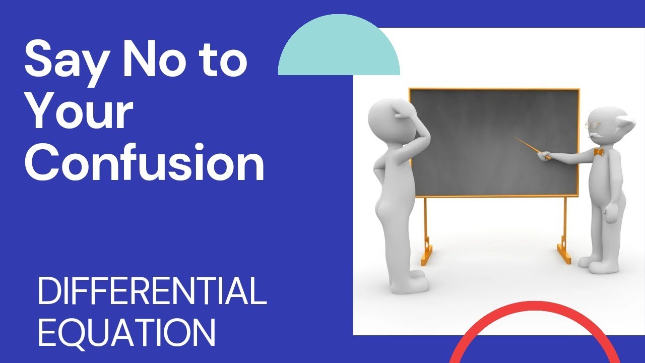 Lec4 Differential Equation#General Solution and Particular solution ...