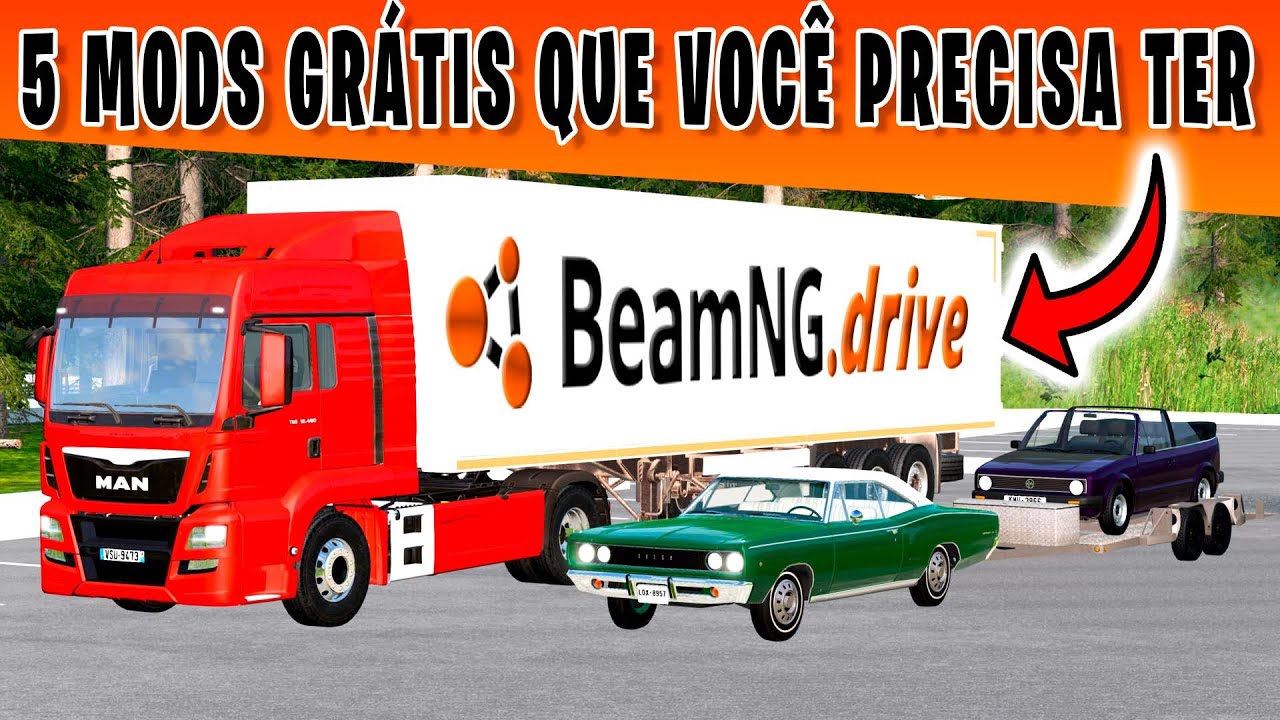MELHORES MODS PARA BEAMNG DRIVE - PARTE 1 | ***LINKS PARA DOWNLOAD NA ...