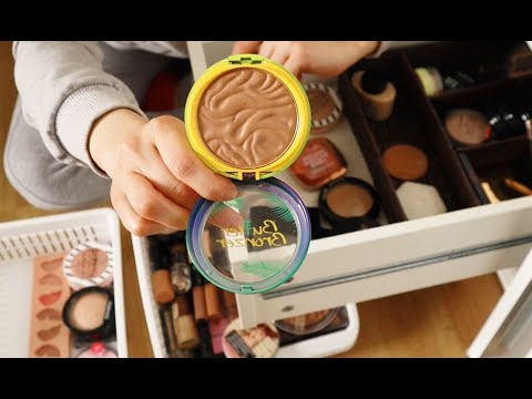 MAKYAJ KOLEKSİYONUMU DÜZENLİYORUM 2 / AYDINLATICI + ALLIK + BRONZER / ÇEKMECE DÜZENLEME