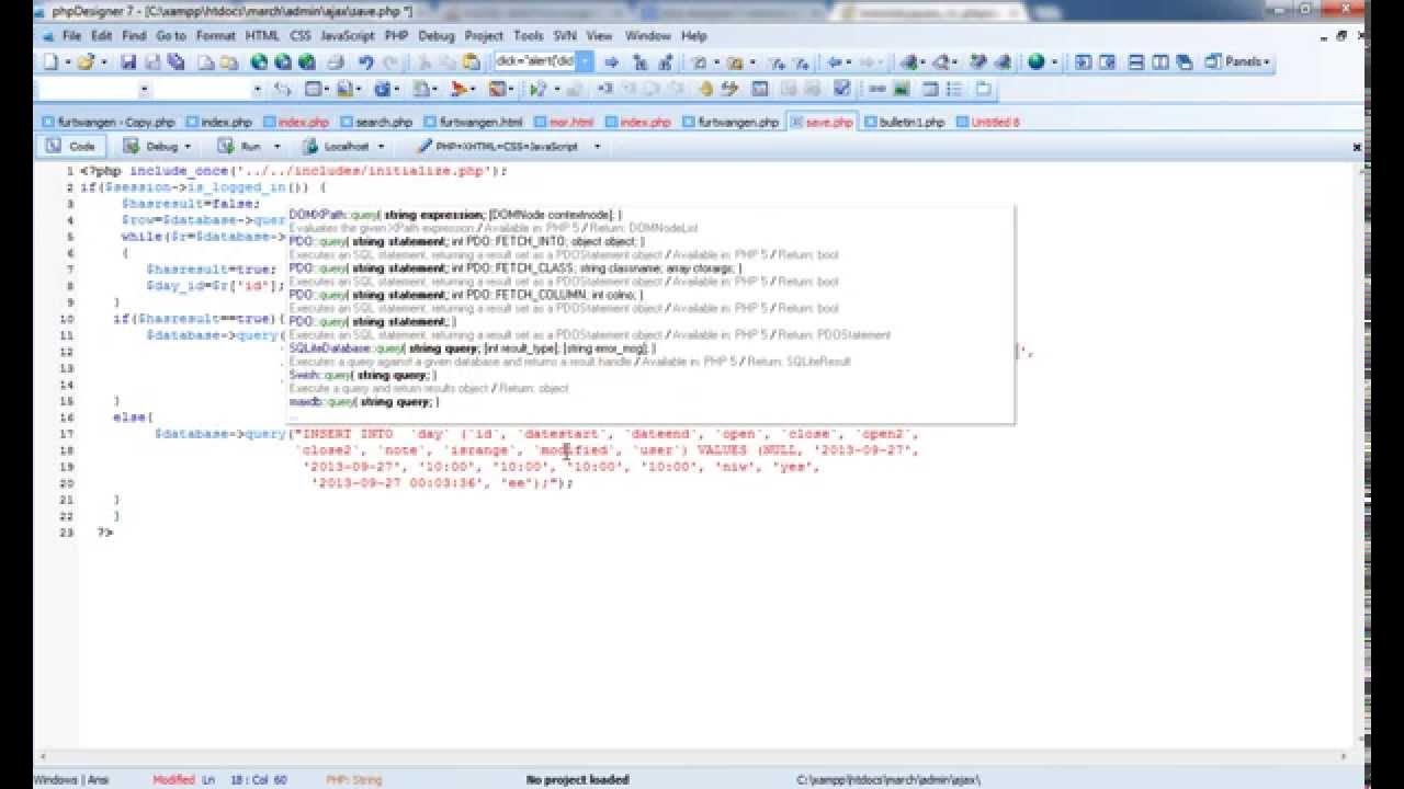 phpDesigner 7 & 8 remove annoying Code tip - YouTube