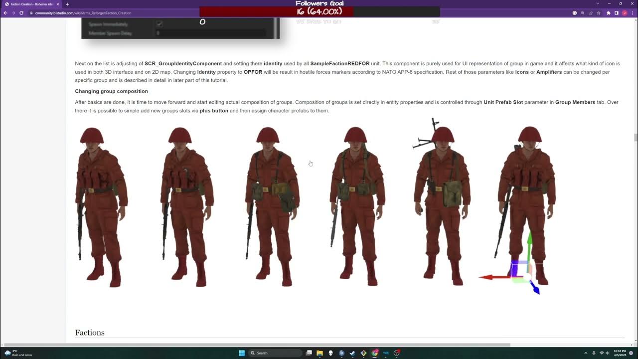 Arma Reforger Tools | Faction Creation Tutorial | Part 5: Creating Groups and Config files - YouTube