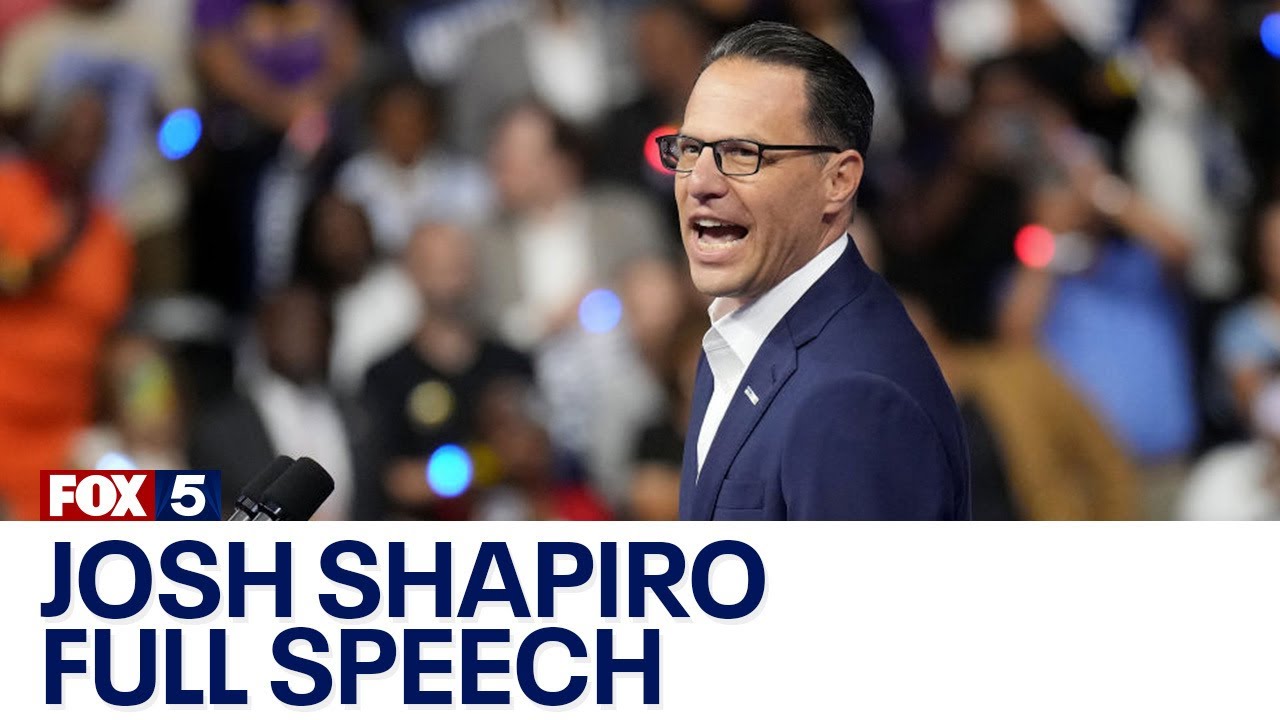 Josh Shapiro Full Speech At Harris Walz Rally I Aint Going Back
