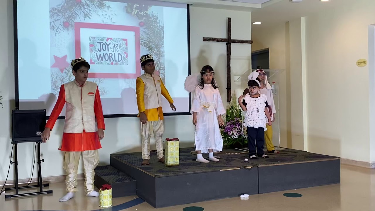 Joy To The World Dance Performance by kids. SAIF-Church Christmas ...