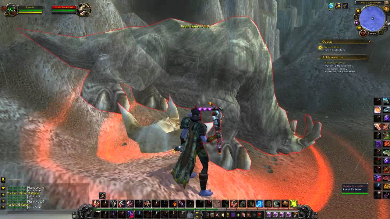 Quest Bone Collector In Wow - YouTube