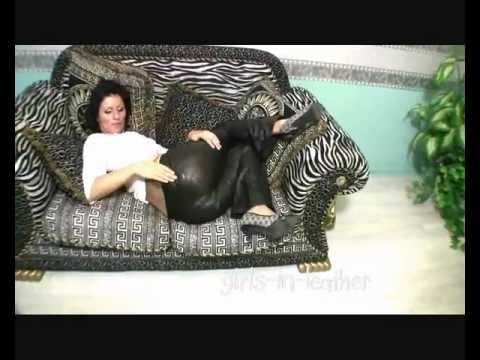 Kimberly in Miss Sixty Leather Pants