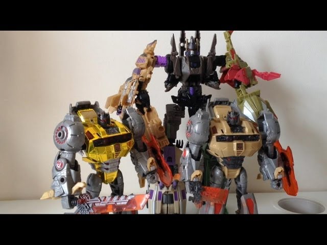 Transformers Fall Of Cybertron Bruticus Vs Grimlock