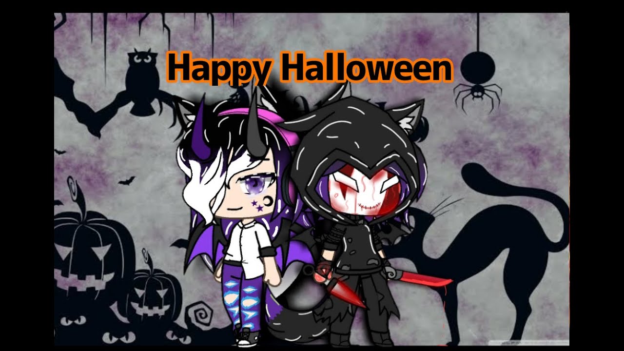 Happy Halloween || Gacha life || By Sad_GalaxyWolf|| - YouTube