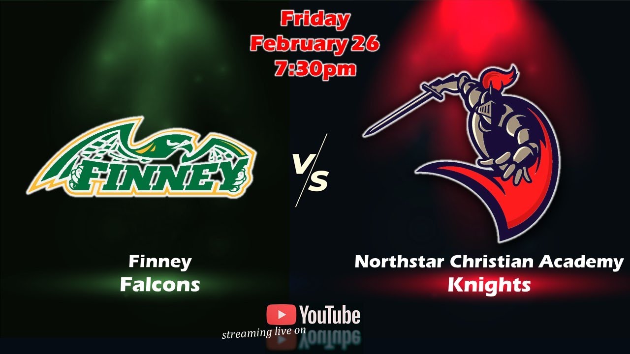 Boys Varsity Basketball Highlights - NCA vs Finney Falcons - February 26 - YouTube