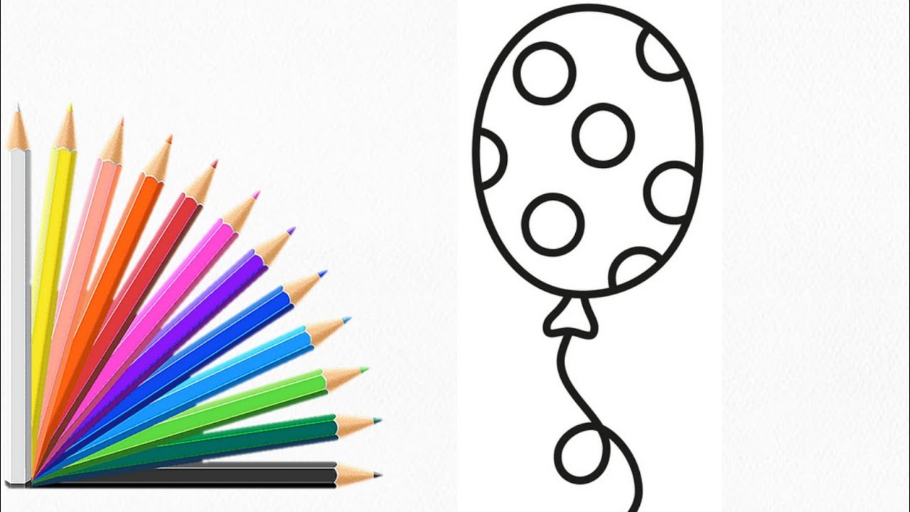 Beyond Basics: Mastering Balloon Drawing – Creative Fun for Kids! - YouTube