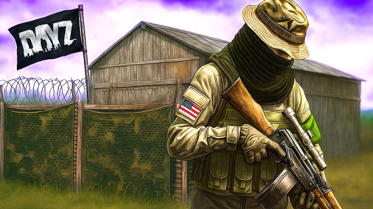 Building a HIDDEN SHED Base in DayZ! - YouTube