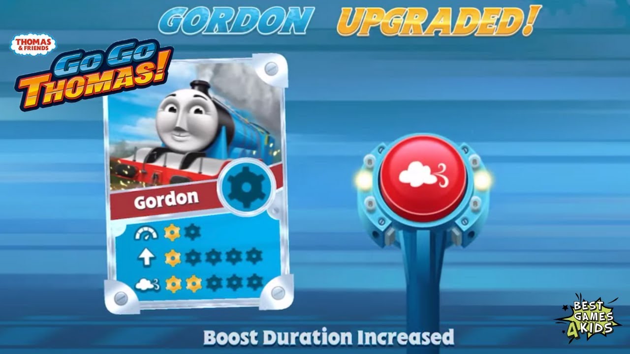 Thomas & Friends: Go Go Thomas | GORDON Upgraded: Boost Duration ...