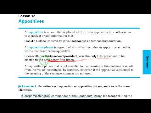 8 Gram L12 Appositives - YouTube