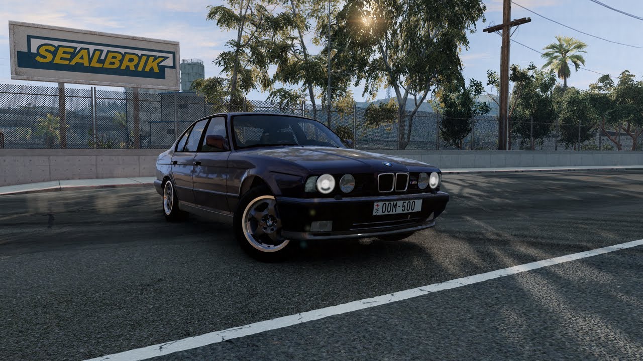 Giorgi Tevzadze E34 M5 in BeamNG drive - YouTube