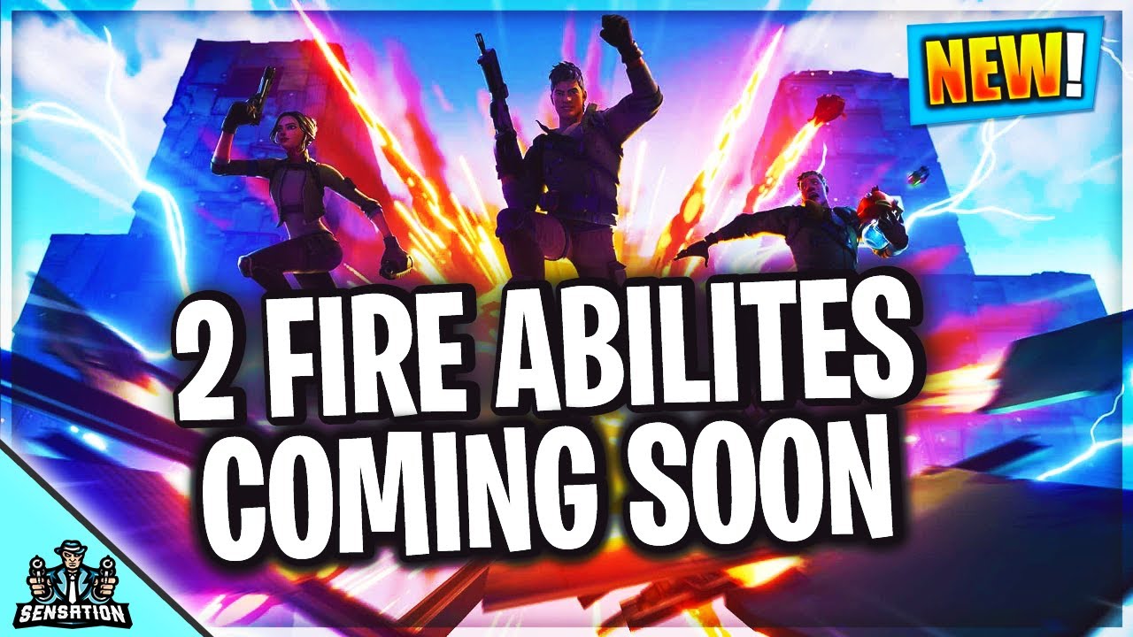 NEW FIRE BALL & FIRE JUMP ABILITIES IN FORTNITE BATTLE ROYALE - YouTube