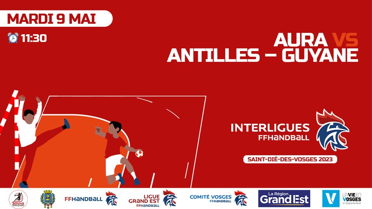 Aura | Antilles-Guyane (Interligues Masculins Handball 2023) - YouTube