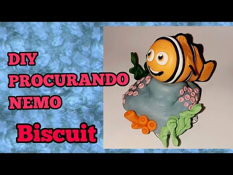 DIY- Procurando Nemo em Biscuit - YouTube