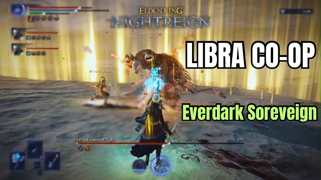 [Everdark Sovereign] Libra #6 | 3-Player Co-op vs Madness Goat Beast ...