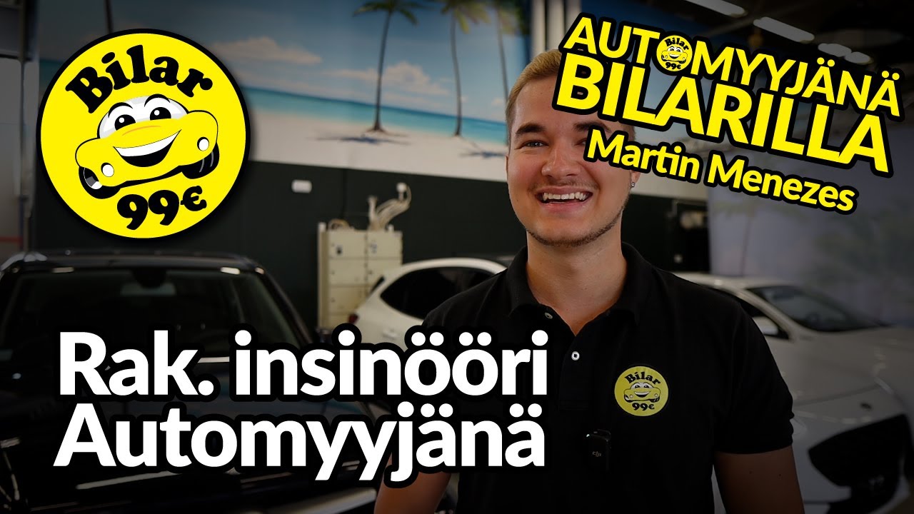 AUTOMYYJÄNÄ BILARILLA - Martin Menezes - YouTube