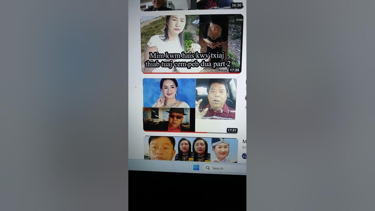 Npis Muas Caub Fab hais lug txhaj rau Mim Kwm Nas Ej Hmoob Xeem Khuam - YouTube