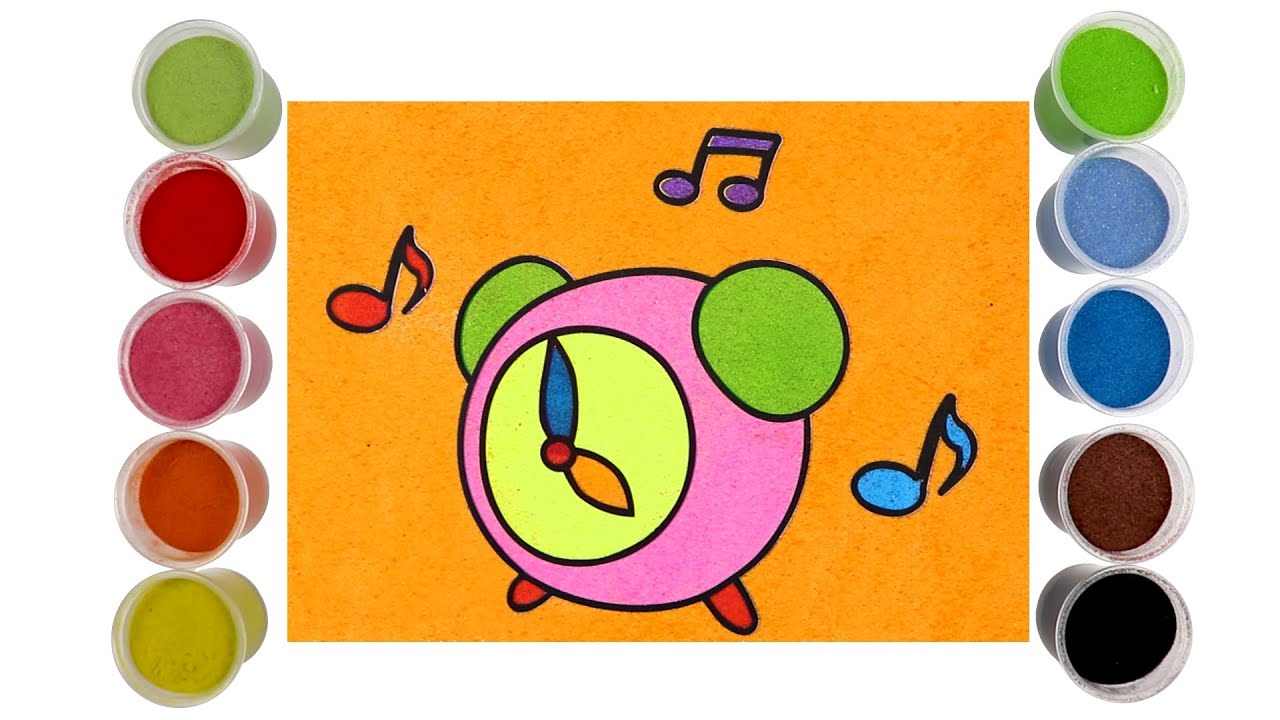 Magic Clocks | Drawing Magic Clocks | Alarm Clock Drawing for Kids ...