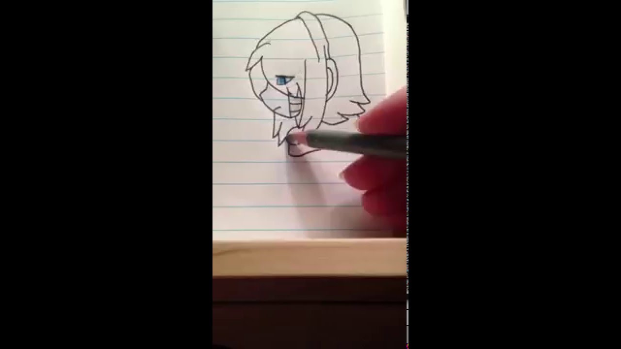 napstablook human speed draw - YouTube